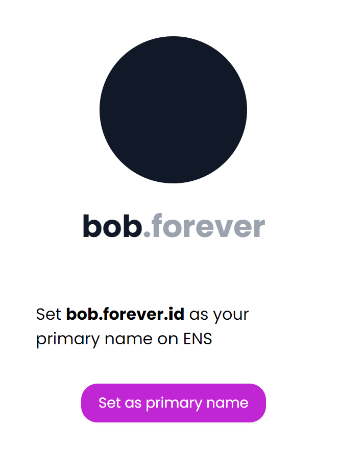 Forever ID | Your Internet Identity, Forever.